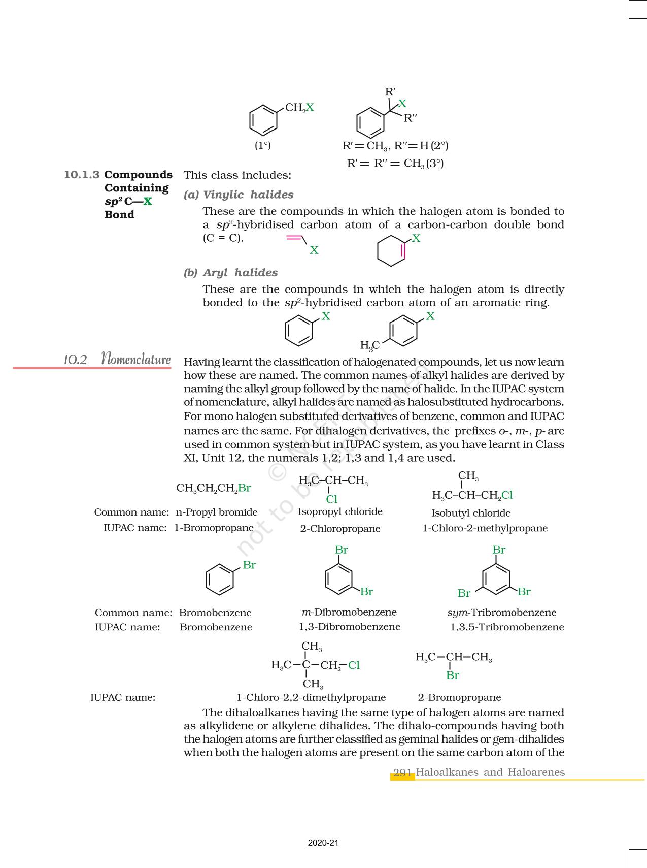 Haloalkanes And Haloarenes - NCERT Book of Class 12 Chemistry Part II
